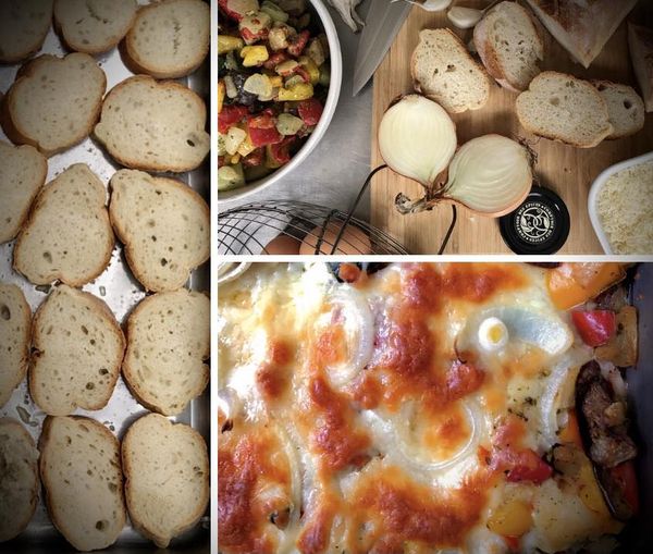 Comptoir des Epices | Un reste de pain un peu sec …hop, voilà le gratin ...